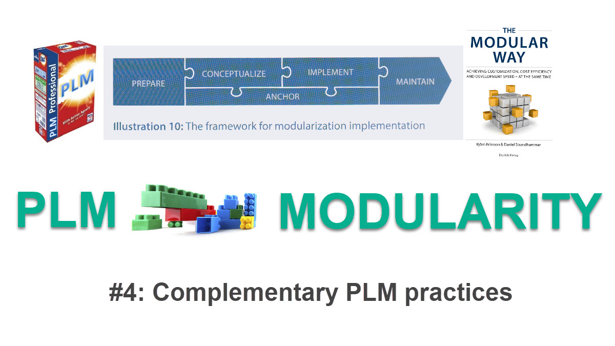 PLM and Modularity | Jos Voskuil's Weblog