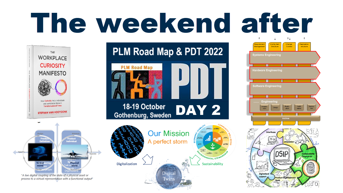 The week after PLM Roadmap / PDT Europe 2022 | Jos Voskuil's Weblog