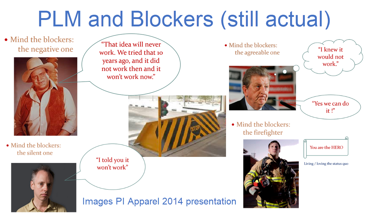 PLM and Blockers (still actual) | Jos Voskuil's Weblog